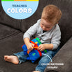 Buckle Toy | Boomer Square - Toddler Learning Activity Toy – Buckle Toy Inc