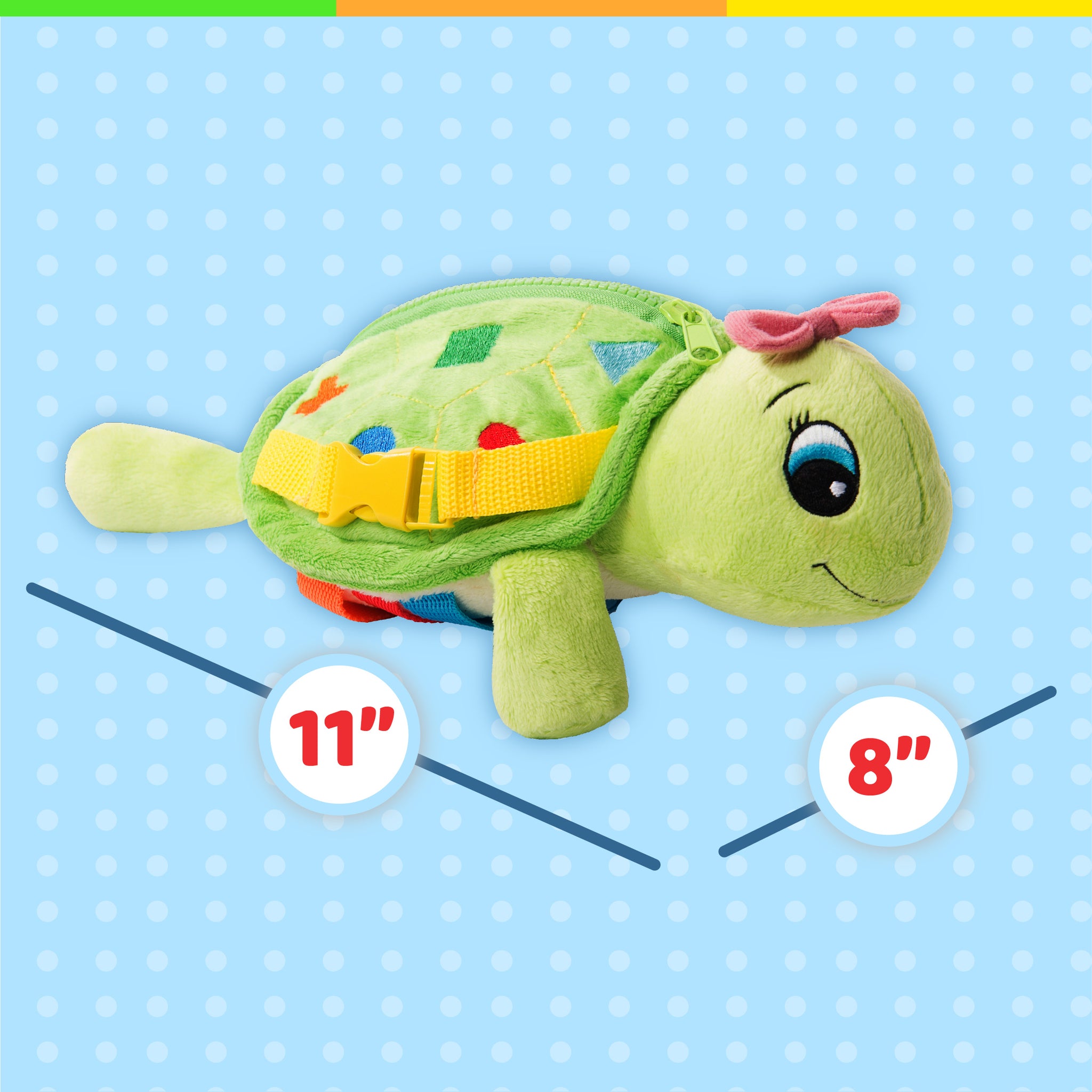 Buckle Toys | Belle Turtle - Learning Activity Toy - Develop Motor ...
